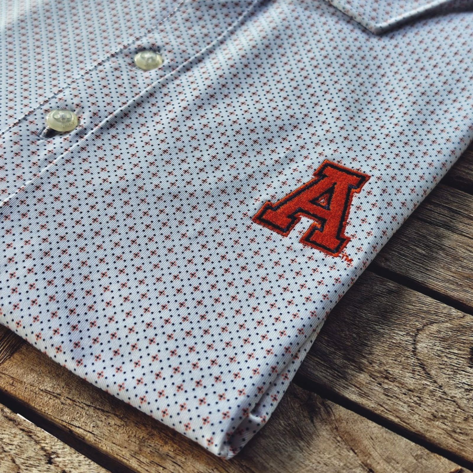 Exclusive Auburn Johnnie-O Performance Polo Block A